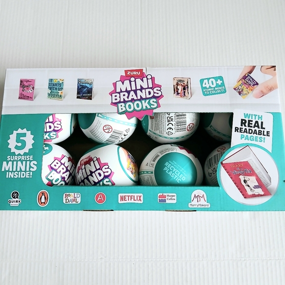 Zuru | Toys | Zuru Mini Brands Books Set With Display Box | Poshmark